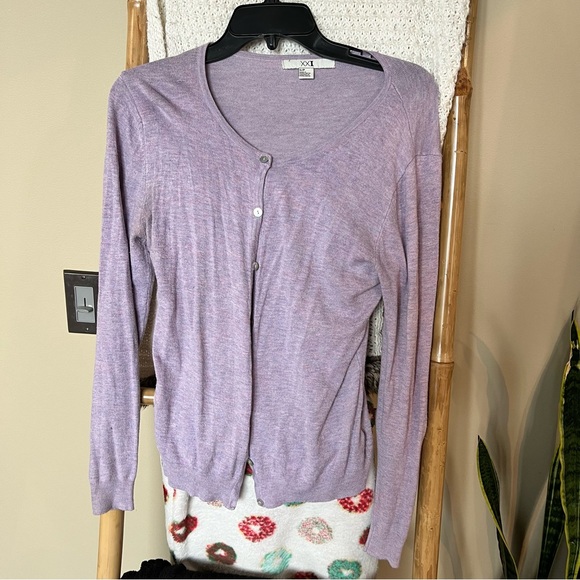 Forever 21 | Sweaters | Lavenderlight Purple Cardigan | Poshmark